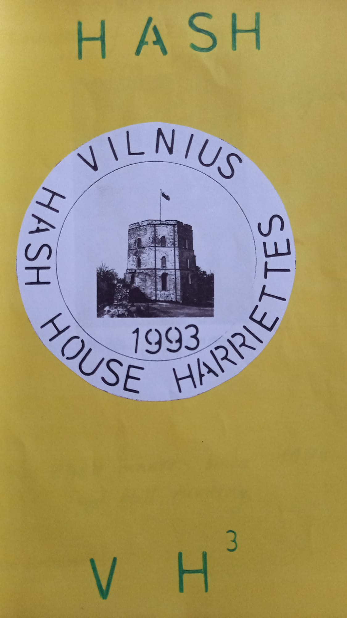 Vilnius Hash History – Vilnius Hash House Harriers